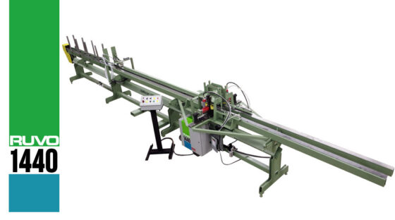 RUVO 1440 U-Channel Jamb Machine - Ruvo Door Machines