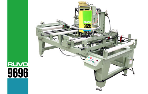 RUVO 9696 Flow Through Door Cutter - Ruvo Door Machines